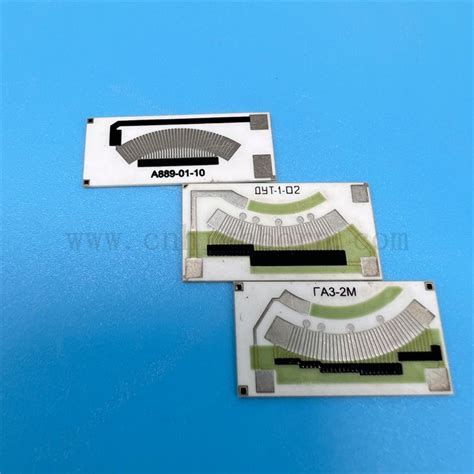 Customized Ceramic Circuit Board Thick Film Resistor Substrate Buy Thick Film Substrate Thick