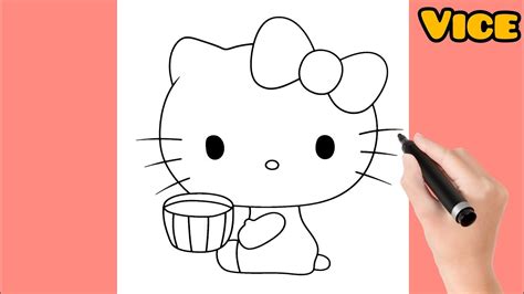Come Disegnare Hello Kitty Youtube
