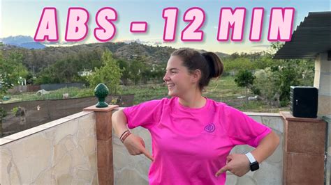 Rutina Abdominales 12 Minutos Youtube