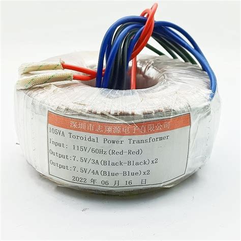 Custom 115w Pure Copper Wire Low Frequency Transformer Toroidal