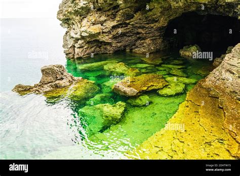 The Grotto Caves Bruce Peninsula National Park Tobermory Ontario Canada