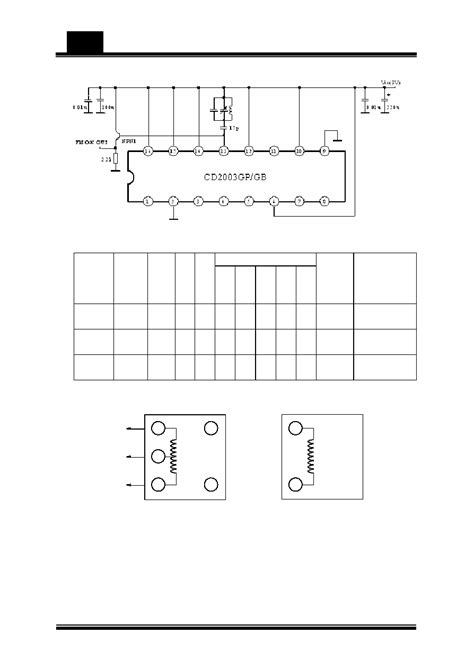 Cd2003gb Datasheet47 Pages Etc2 Fmam Radio Ic