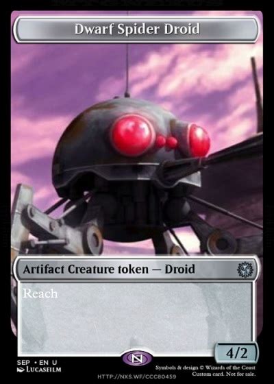 Mtgnexus Dwarf Spider Droid