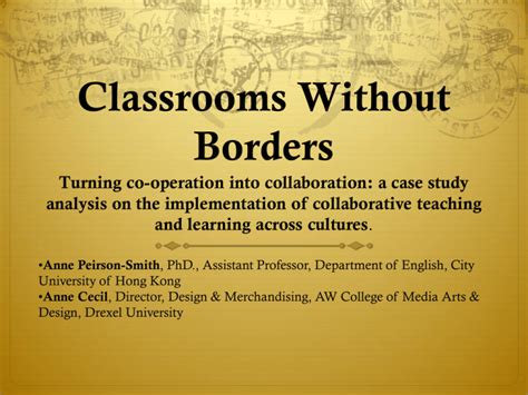Classrooms Without Borders
