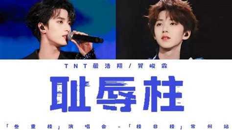 Tnt时代少年团 严浩翔贺峻霖耻辱柱 Live认人歌词版 Cnpineng「叁重楼」演唱会 「楼非楼」常州站 Youtube