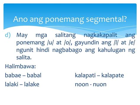 Ponolohiya Pptx