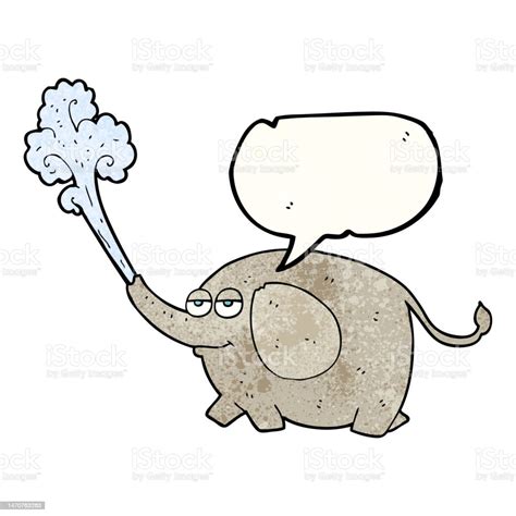 자유형 연설 거품 질감 만화 코끼리 물총 물 귀여운에 대한 스톡 벡터 아트 및 기타 이미지 귀여운 그런지 이미지 기법