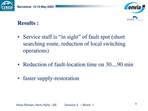 Experiences On Location Of Earth Faults And Short Circuits Ppt Download