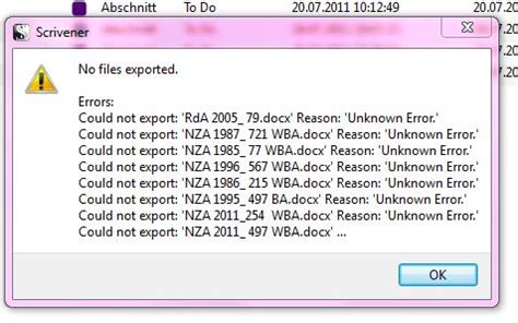 Export To Docx Problem Scrivener For Windows Literature Latte Forums