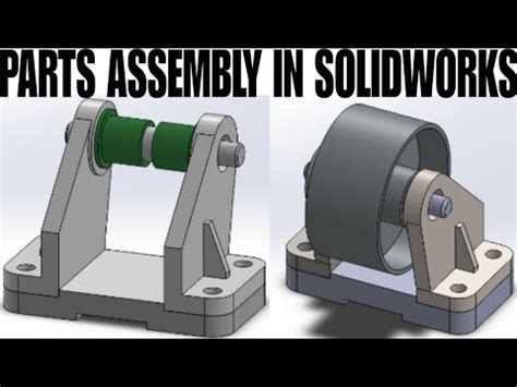 ASSEMBLING SOLIDWORKS ALL MATES SOLIDWORKS YouTube