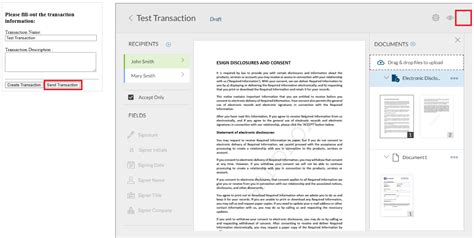onespan sign developer embed transaction edit page onespan
