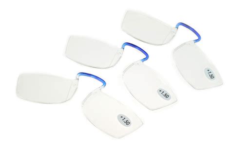Clipflipz Pince Nez Reading Glasses Rimless Nose Reader Credit Card