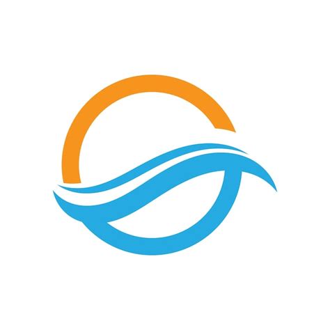 Premium Vector Wave Logo Graphic Symbols Of Ocean Or Flowing Sea
