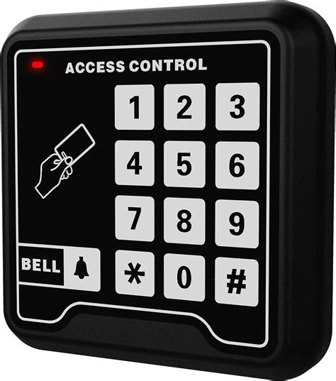 Uhppote 125khz Rfid Access Control Keypad W 10 Keyfobs From Uhppote