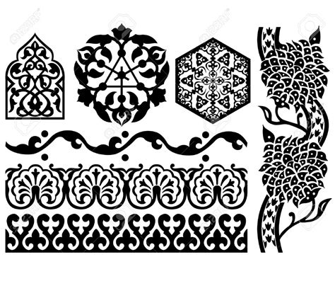 Islamic Art Floral Pattern Free Download Vector Borders Islamic Pattern Frame Islam Png