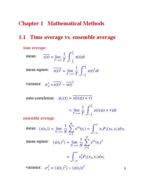 Ensemble Average And Time Average Spectral Density Stationary Process