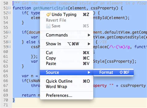 Html Code Formatting In Aptana 3 Stack Overflow