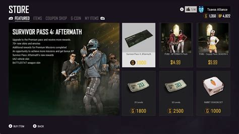 Pubg Survivor Pass 4 Aftermath Preseason Xbox Tutorial Youtube