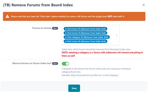 tb remove forums from board index Плагіни ips4 ipb