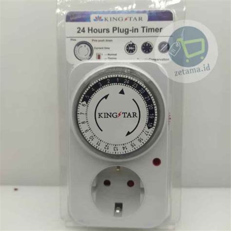 Promo Stop Kontak Timer Analog 24 Jam Colokan Timer Diskon 42 Di