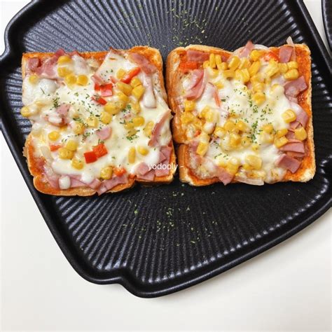 전자레인지로 뚝딱 맛있는 식빵피자 만들기피자토스트 만드는 법 네이버 블로그