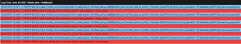 Error A Db Row Failed Lastupdated In Where Clause` · Issue