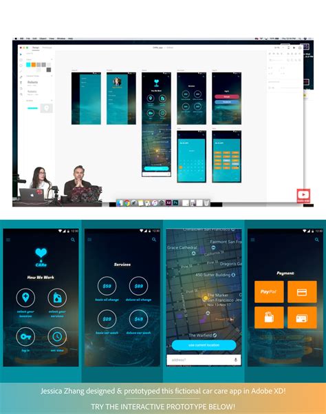 Ux Design With Adobe Xd November Behance