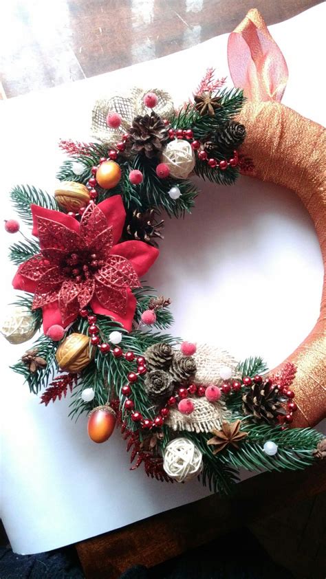 Новорічний віночок Easy Diy Wreaths Diy Wreath Holiday Decor
