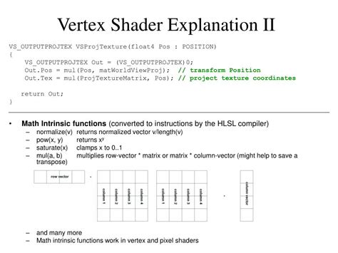 Ppt A Hlsl Primer For Developers Powerpoint Presentation Free Download Id253684