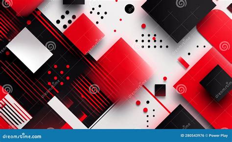 Abstract Background Geometric Pattern Elements Vector Illustration Stock Illustration