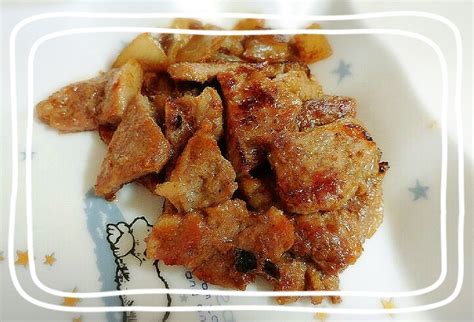 사먹는 양념돼지갈비 맛나는 초간단 돼지목살 양념구이 아이들이 잘 먹어요 네이버 블로그