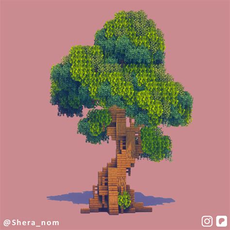68 Minecraft Tree Ideas In 2025 Minecraft Tree Minecraft Minecraft Architecture