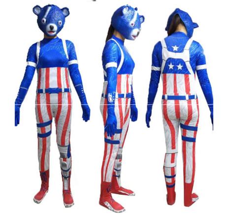 Cuddle Team Leader Bear Costume Fortnite