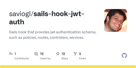 github saviogl sails hook jwt auth sails hook that provides jwt