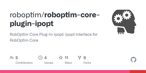 Github Roboptimroboptim Core Plugin Ipopt Roboptim Core Plug In
