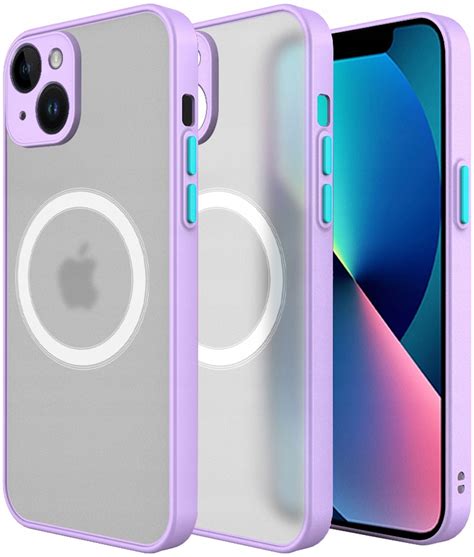 Etui Do Iphone 13 Ochrona Aparatu Kompatybilne Z Magsafe Purple