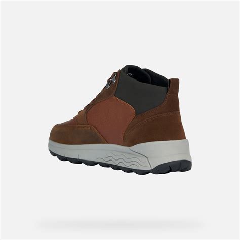 Geox® Spherica 4x4 B Abx Waterproof Shoes Cognac Man Geox®