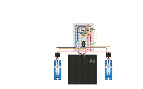 Circuit Design Solar Tracker Esther Tinkercad