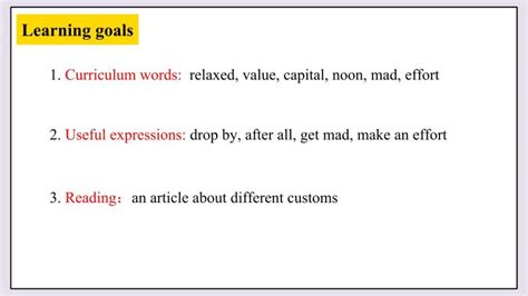 人教新目标 Go For It 版九年级全册unit 10 Youre Supposed To Shake Hands Section A精品课件ppt 教习网 课件下载