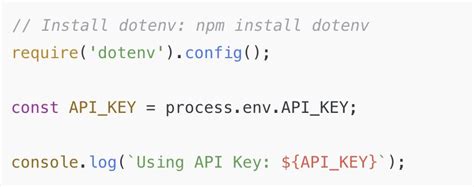 Muhammad Salman On Linkedin Nodejs Security Environmentvariables