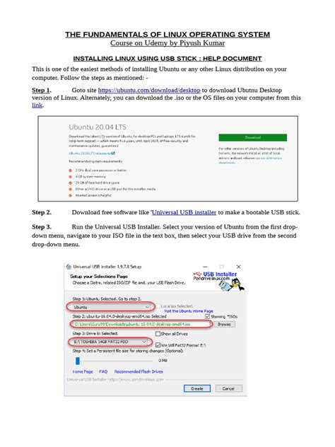 Install Linux Using Usb Pdf Games And Activities Technology