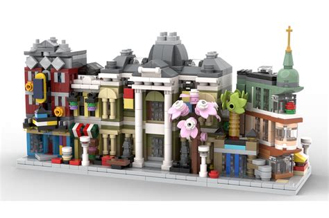 Lego Moc Mini Modular 10326 Natural History Museum By Christromans