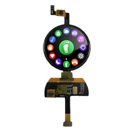 143inch Full Circular Amoled Touchscreen 466466 Qspi Oled Custom