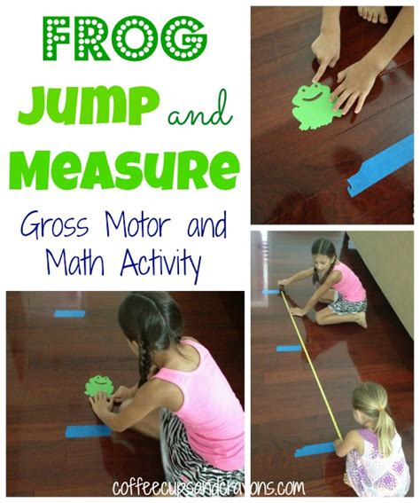 Frog Jump Measurement And Gross Motor Activity Artofit