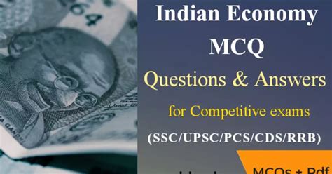 Indian Economy MCQ Economics MCQ Objective Questions Answers For Competitive Exams