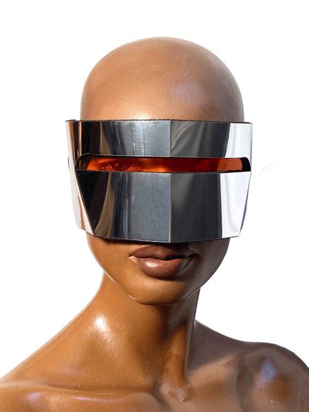 Monoblock Cyclops Robot Goggles Futuristic Eyewear Cyclop Scifi Cyb