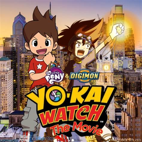 Mlp And Digimon Yokai Watch The Movie Music By Picsartstudios On