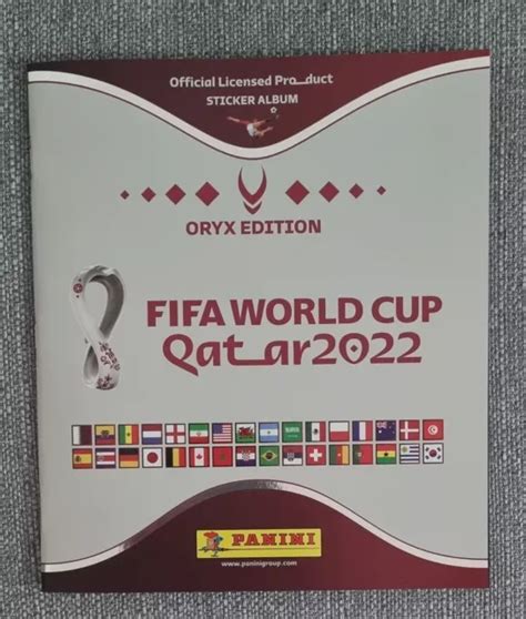 PANINI WC FIFA 2022 Qatar ORYX SWISS Edition ALBUM VIDE EMPTY LEER