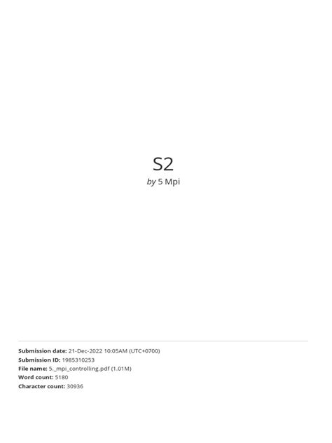 Mpi Controlling Ok Pdf