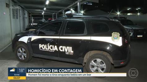 Vídeo Homem é morto dentro de bar em Contagem Bom Dia Minas G1